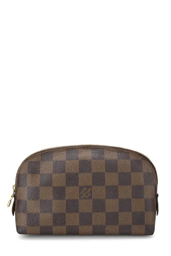 LOUIS VUITTON Damier Ebene Pochette Cosmetique - Brown