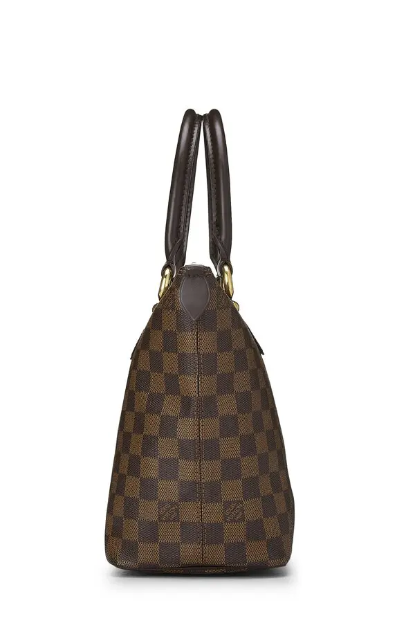 LOUIS VUITTON Damier Ebene Saleya Tote - Brown