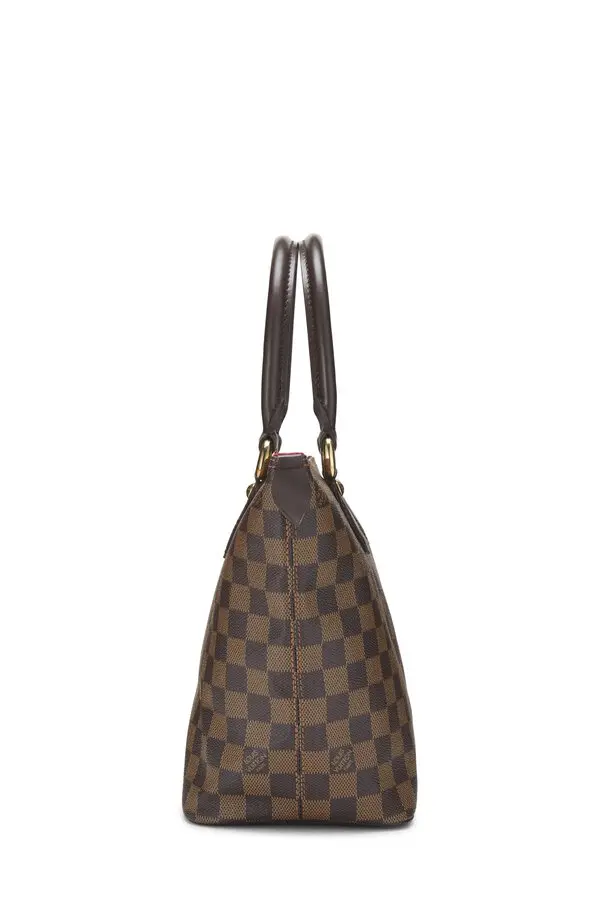LOUIS VUITTON Damier Ebene Saleya Tote - Brown