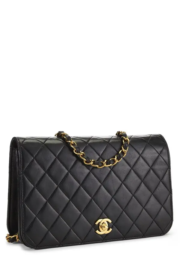 Chanel Quilted Lambskin Small Full Flap Bag