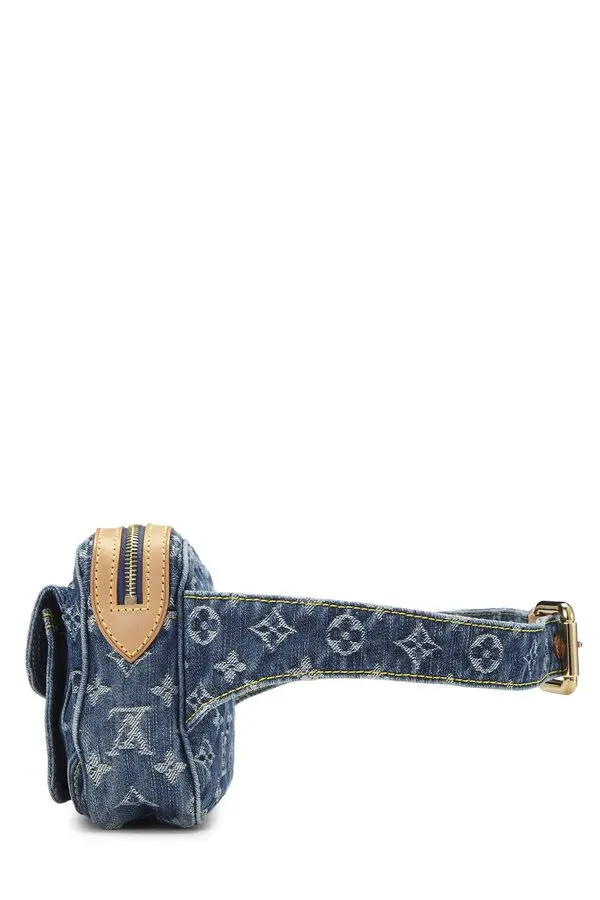 LOUIS VUITTON Monogram Denim Bumbag