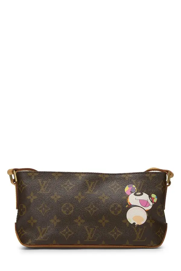 LOUIS VUITTON Takashi Murakami X Monogram Panda Trotteur - Brown