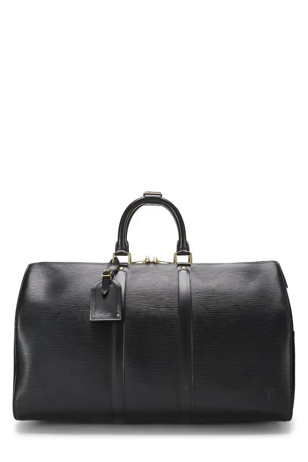 LOUIS VUITTON Epi Keepall 45 - Black