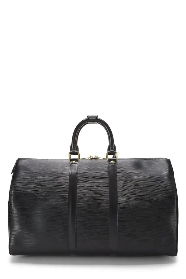 LOUIS VUITTON Epi Keepall 45 - Black