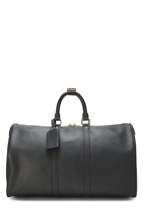 LOUIS VUITTON Epi Keepall 45 - Black