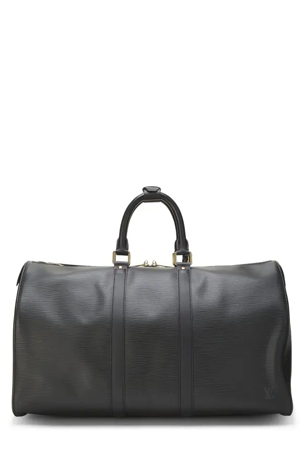 LOUIS VUITTON Epi Keepall 45 - Black