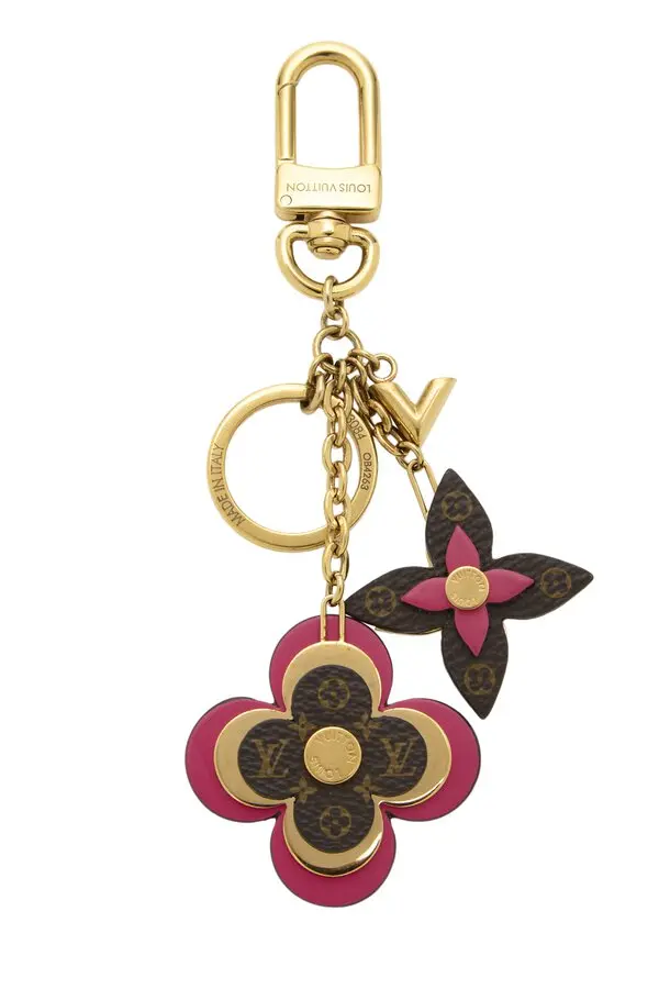 LOUIS VUITTON Multicolor Blooming Flowers Bag Charm - Multi