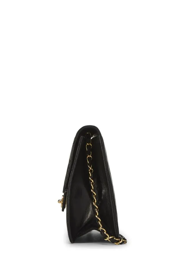 Chanel Quilted Lambskin Turnlock Ex Flap Medium Shoulder Bag