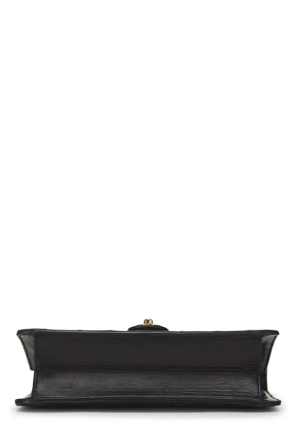 Chanel Quilted Lambskin Turnlock Ex Flap Medium Shoulder Bag