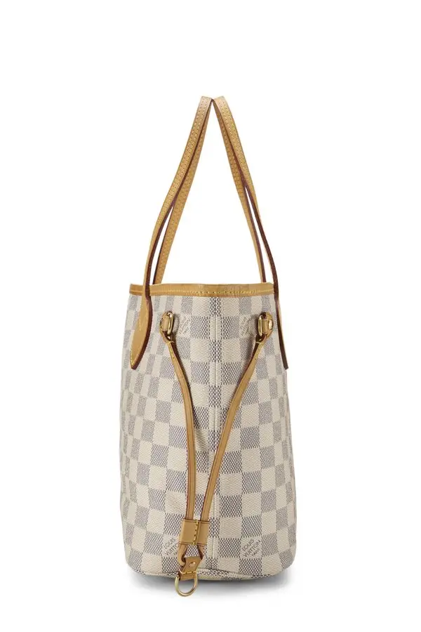 LOUIS VUITTON Damier Azur - White