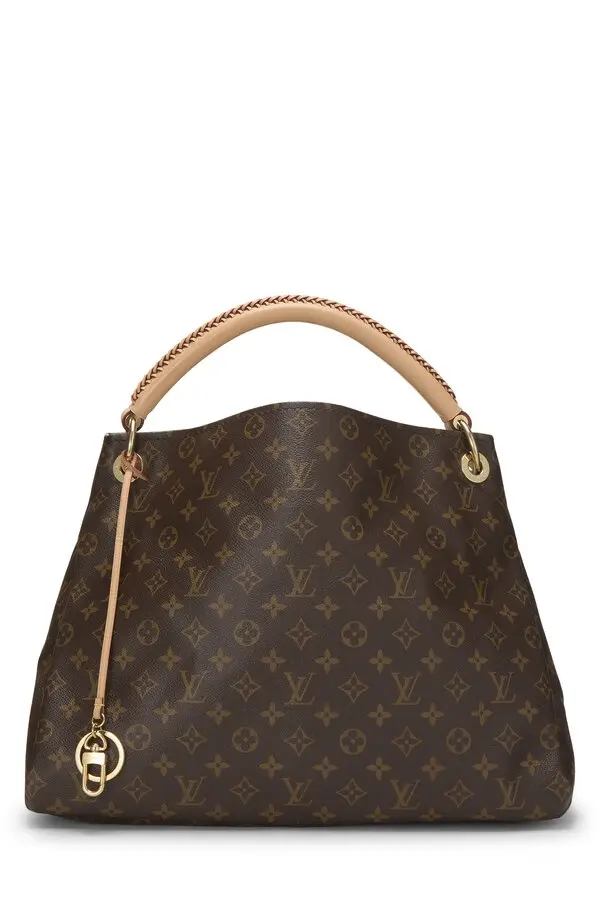LOUIS VUITTON Monogram Canvas Artsy Shoulder Bag - Brown