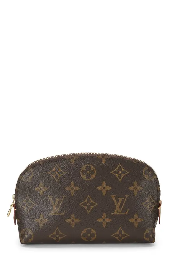 LOUIS VUITTON Monogram Canvas Pochette Cosmétique - Brown