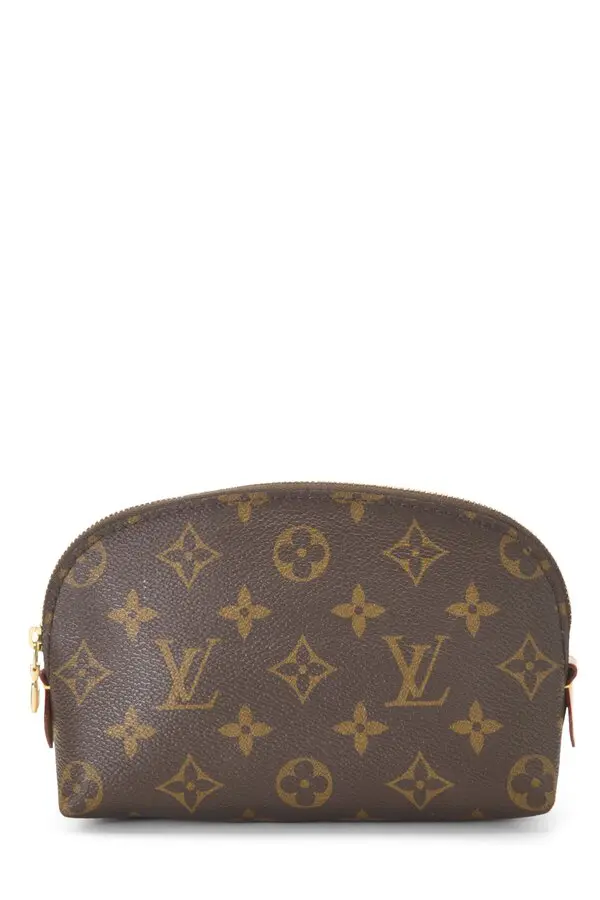 LOUIS VUITTON Monogram Canvas Pochette Cosmétique - Brown