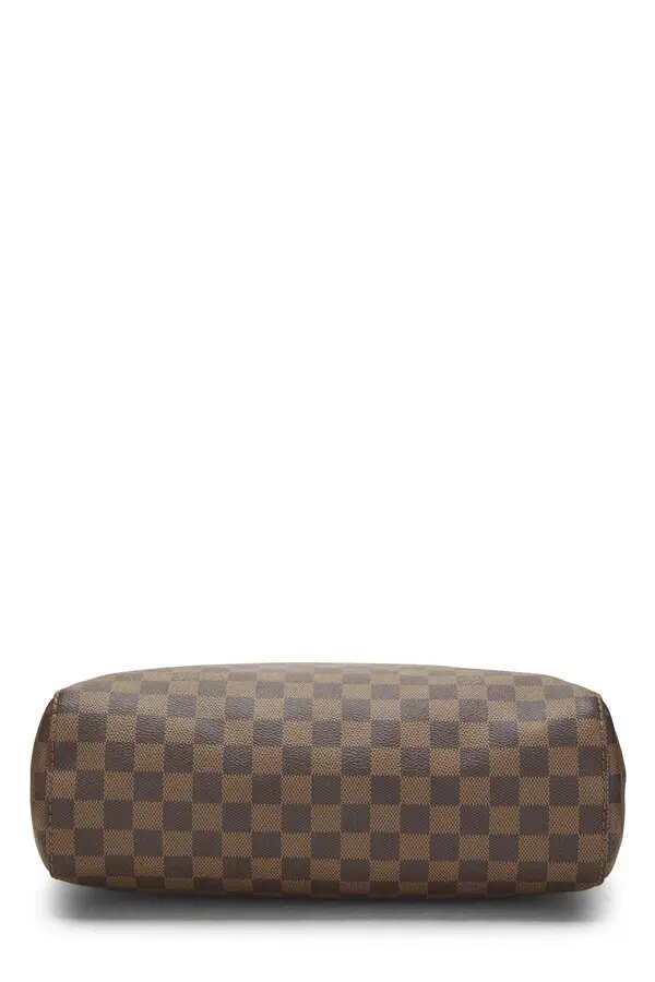 LOUIS VUITTON Damier Ebene Portobello Shoulder Bag - Brown