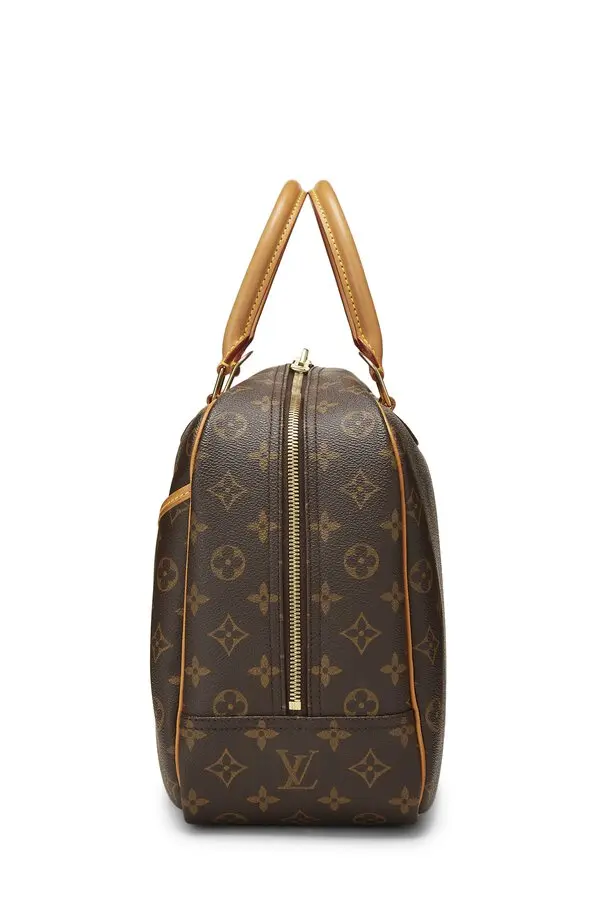 LOUIS VUITTON Monogram Canvas Deauville Bag - Brown