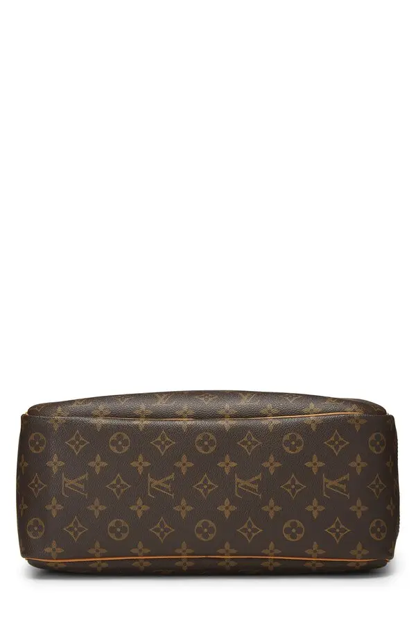 LOUIS VUITTON Monogram Canvas Deauville Bag - Brown