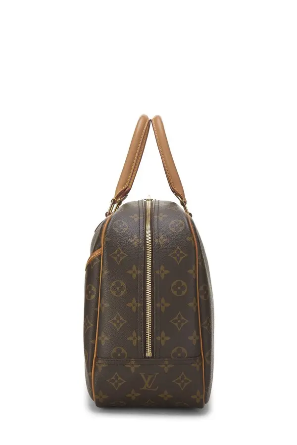 LOUIS VUITTON Monogram Canvas Deauville Bag - Brown
