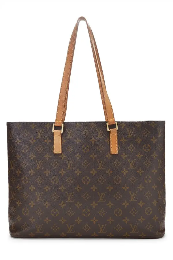 LOUIS VUITTON Monogram Canvas Luco Tote - Brown