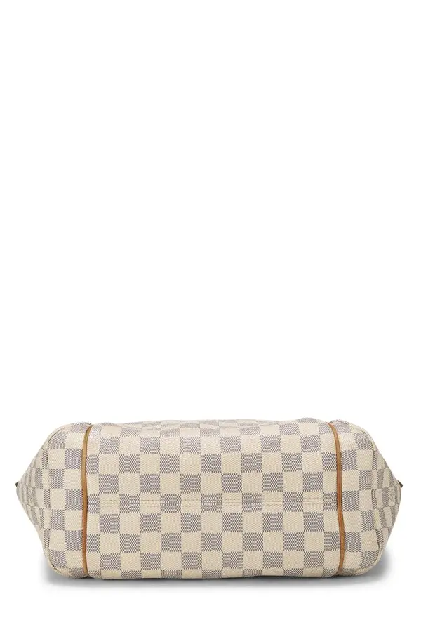 LOUIS VUITTON Damier Azur Totally Tote Bag - White