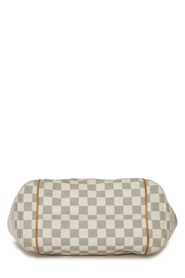 LOUIS VUITTON Damier Azur Totally Tote Bag - White