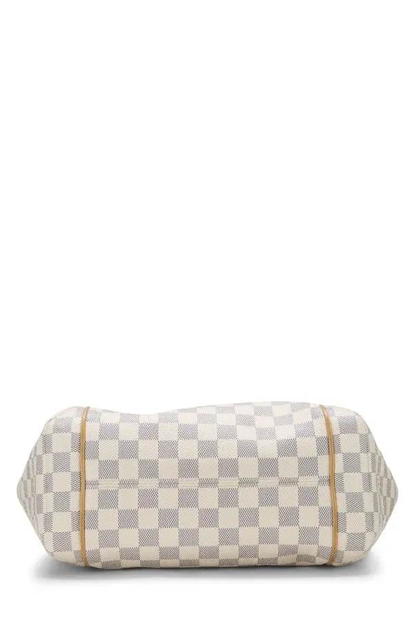 LOUIS VUITTON Damier Azur Totally Tote Bag - White