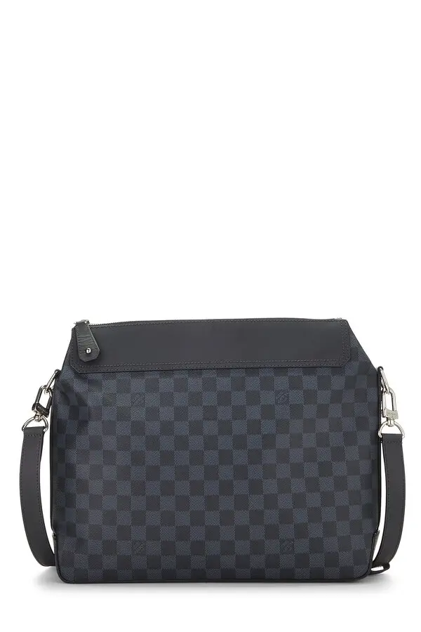 LOUIS VUITTON Damier Cobalt Greenwich Messenger - Blue