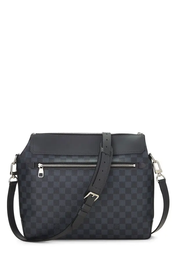 LOUIS VUITTON Damier Cobalt Greenwich Messenger - Blue