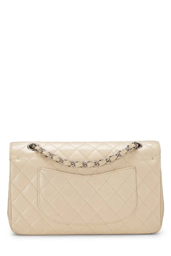 Chanel Classic Double Flap Bag - Beige