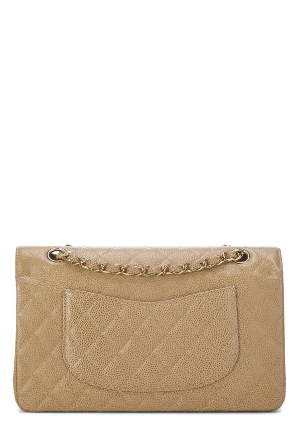 Chanel Classic Double Flap Bag - Beige