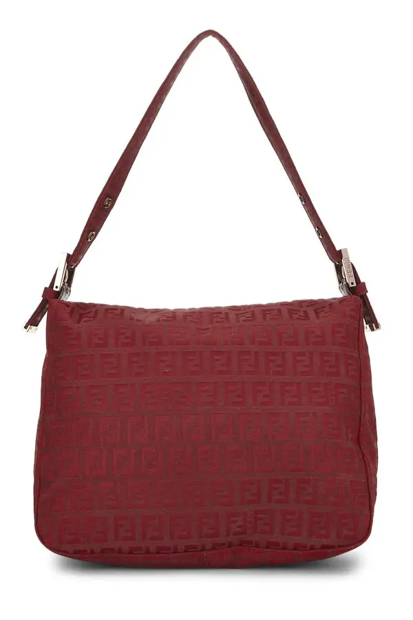 Fendi Zucchino Canvas Shoulder Bag