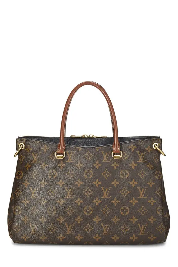 LOUIS VUITTON Monogram Canvas Pallas - Black