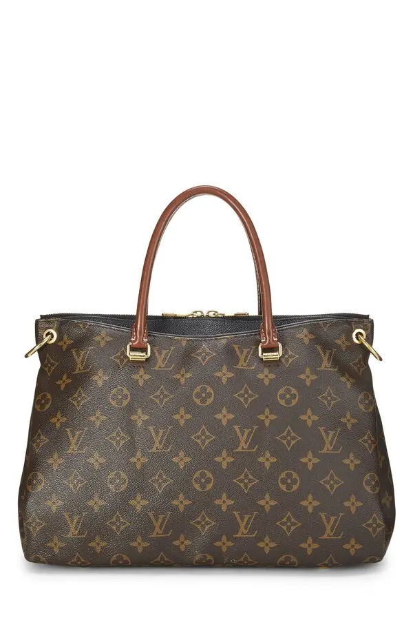 LOUIS VUITTON Monogram Canvas Pallas - Black