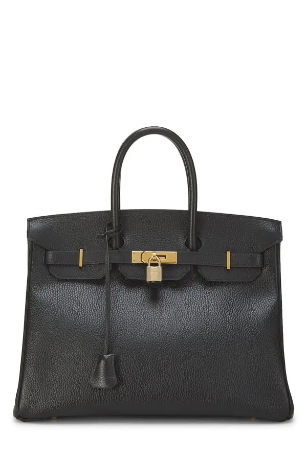Hermès Ardennes Birkin 35 - Black