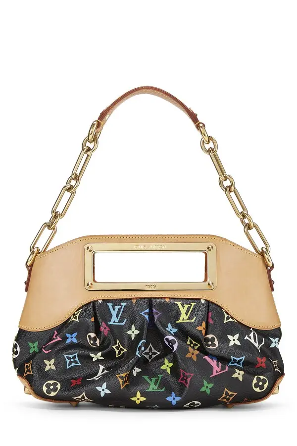 LOUIS VUITTON Takashi Murakami Monogram Multicolore Judy - Black