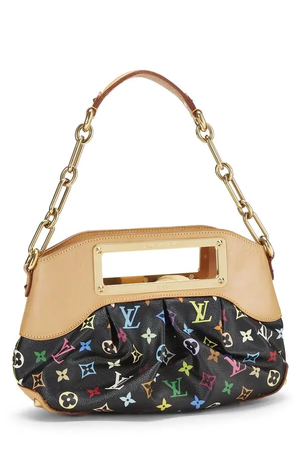 LOUIS VUITTON Takashi Murakami Monogram Multicolore Judy - Black
