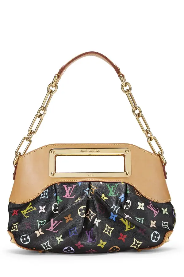 LOUIS VUITTON Takashi Murakami Monogram Multicolore Judy - Black