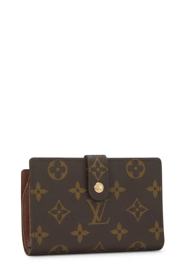 LOUIS VUITTON Monogram Canvas Porte-monnaie Viennois Wallet