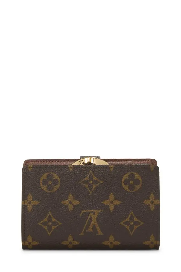 LOUIS VUITTON Monogram Canvas Porte-monnaie Viennois Wallet