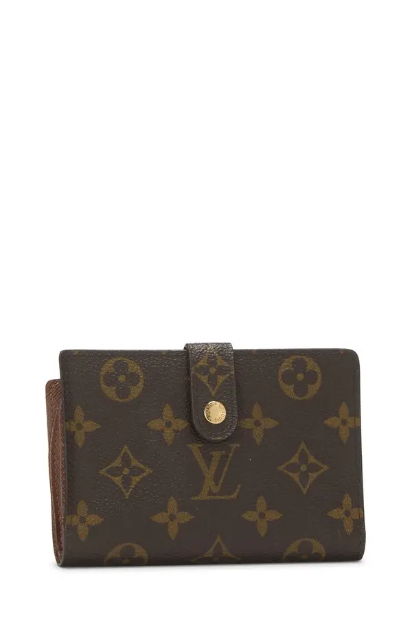 LOUIS VUITTON Monogram Canvas Porte-monnaie Viennois Wallet