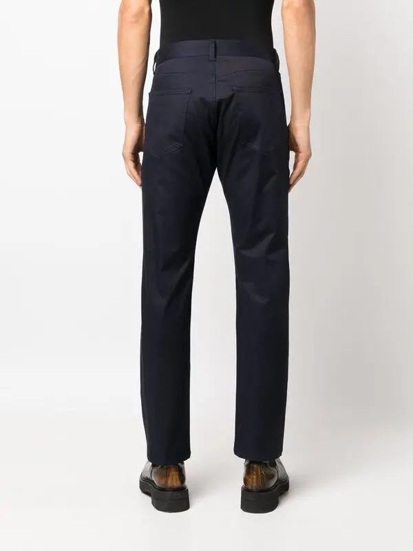 Moschino Straight-leg Cotton Trousers