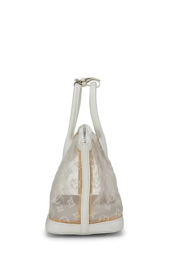 LOUIS VUITTON Monogram Mesh Transparence Lock It East-west