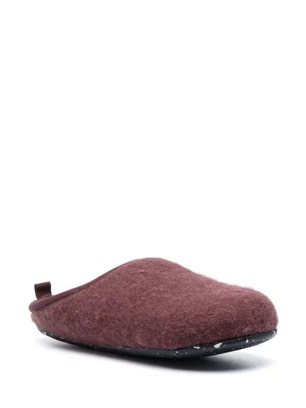 Camper Wabi Wool Slippers - Brown