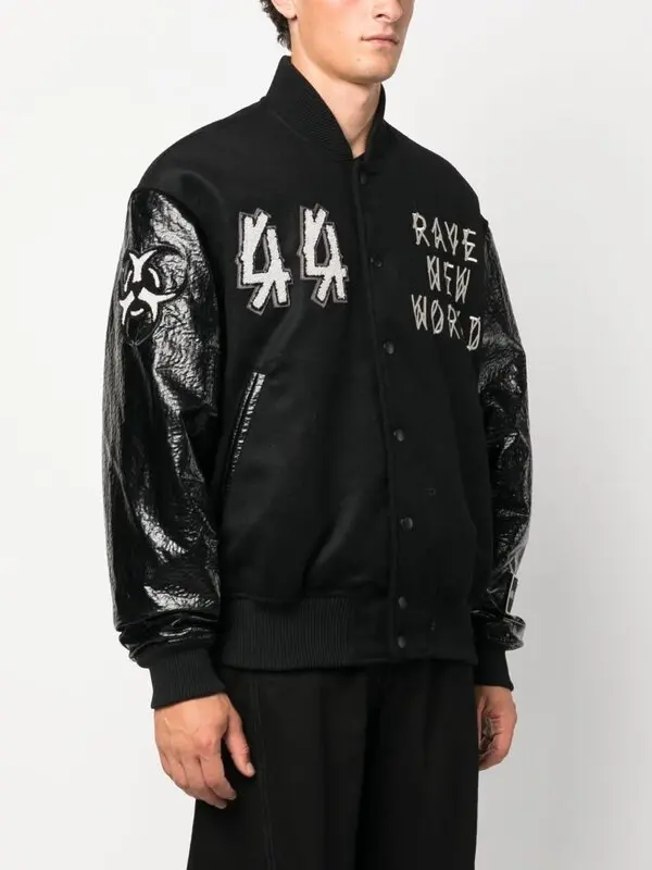 44 LABEL GROUP Logo-patch Bomber Jacket