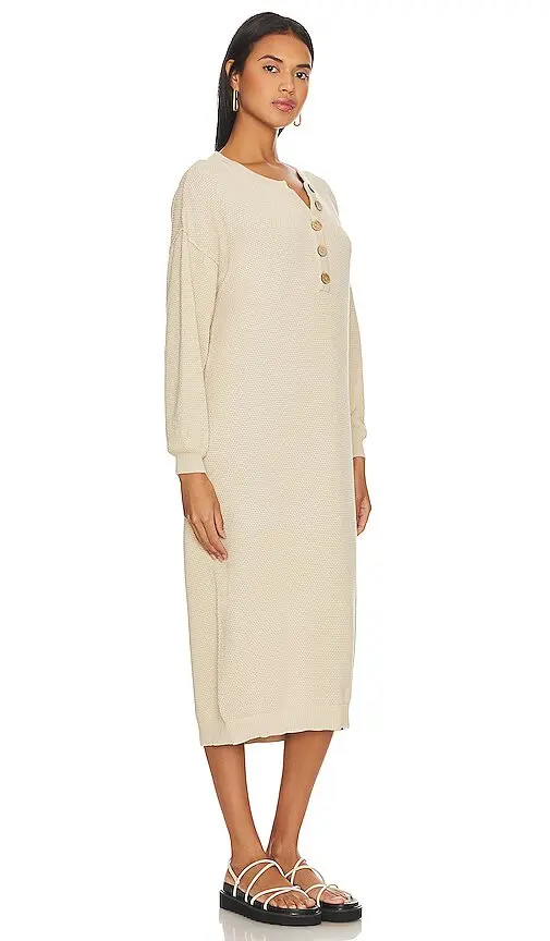 free people hailee sweater midi dress Free People Hailee Sweater Midi Dress Long Sleeve Free-Est XS