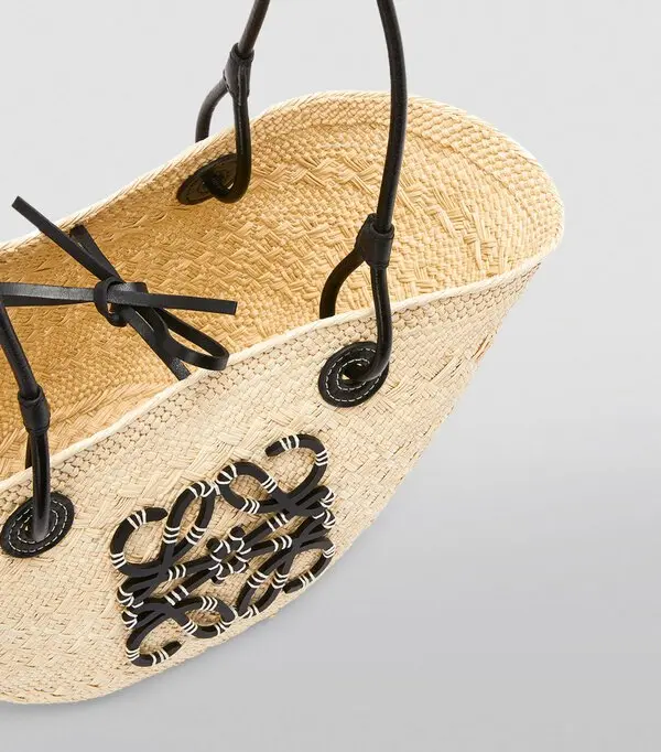 Loewe X Paula’s Ibiza Small Woven Anagram Basket Bag