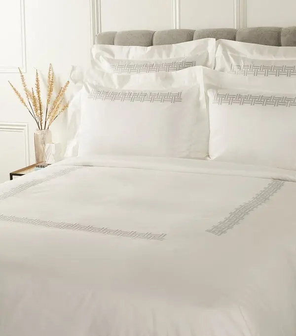 Frette Basketweave Super King Flat Sheet Set
