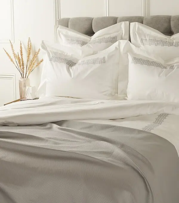 Frette Basketweave Super King Flat Sheet Set