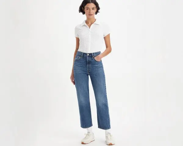 LEVI'S Ribcage No Back Pocket Jeans - Valley View