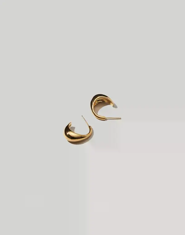 Madewell Maslo Jewelry Inez Hoop Earrings - Gold