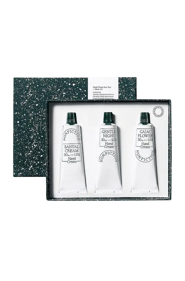 NONFICTION Hand Cream Mini Trio - Santal Cream  Gentle Night  & Gaiac Flow